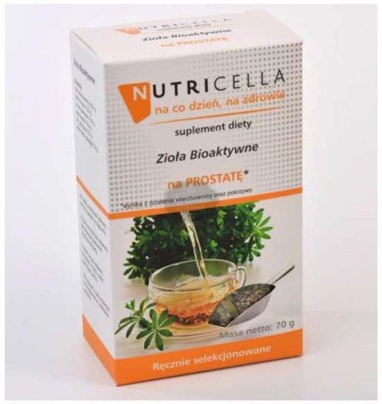 Nutricella Zioła Bioaktywne Na Prostatę 70 g - Opinie i ceny na Ceneo.pl