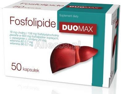 Fosfolipide DuoMax 50 kaps. - Opinie i ceny na Ceneo.pl