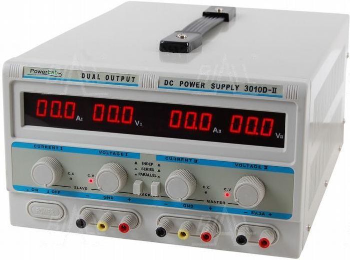 Power Lab Zasilacz Laboratoryjny Powerlab 3010D Ii 2X30V/10A 5V/3A Dc ...