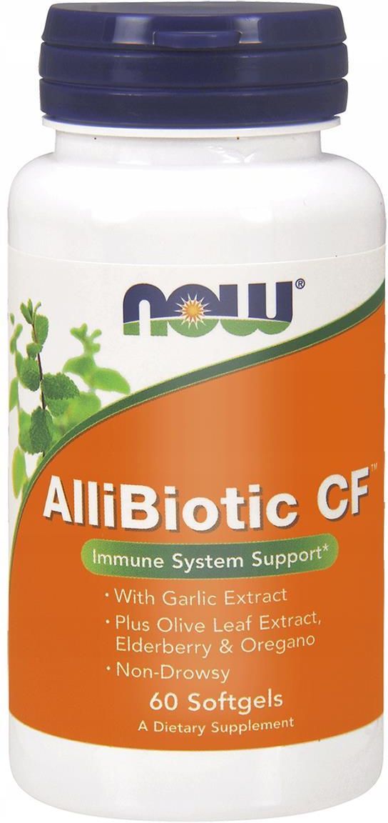 Now Foods Allibiotic Non Drowsy Cf 60kaps. - Opinie i ceny na Ceneo.pl