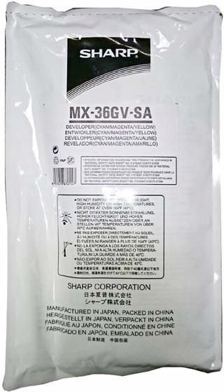 Sharp DEV.SHARP MX36GVSA Kit (C/M/Y) MX1810 50k/MX2010/MX2610/MX3110 ...