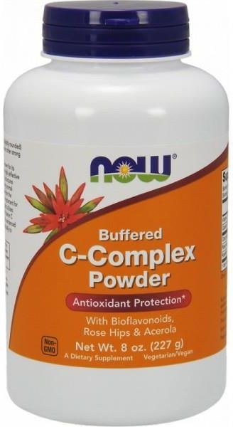 Now Foods C-Complex Powder Buffered 227 g - Opinie i ceny na Ceneo.pl