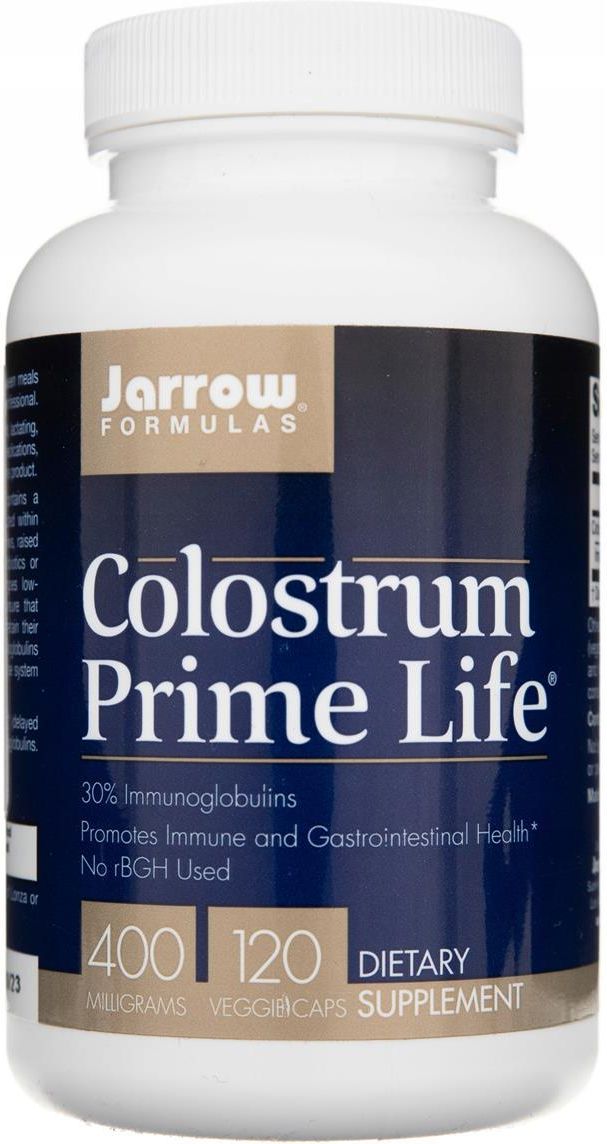 Jarrow Formulas Colostrum Prime Life 120 kaps. - Opinie i ceny na Ceneo.pl