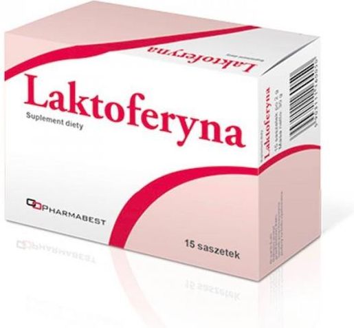 Pharmabest Laktoferyna 100mg 1 sasz. - Opinie i ceny na Ceneo.pl