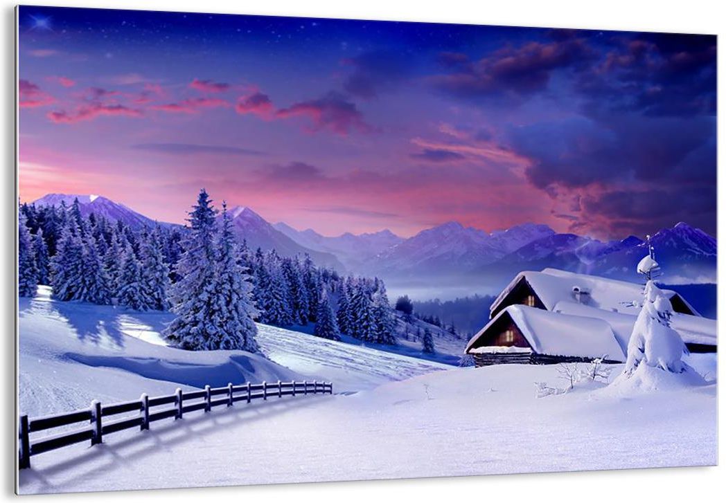 Obraz na szkle Zima Krajobraz GAA100x70-2315 - Opinie i atrakcyjne ceny ...