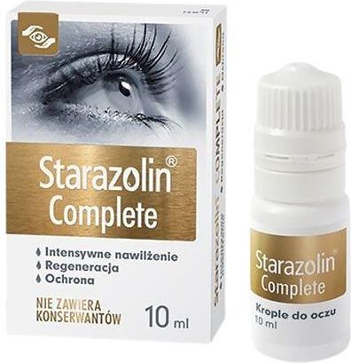 Starazolin Complete krople do oczu 10ml - Opinie i ceny na Ceneo.pl