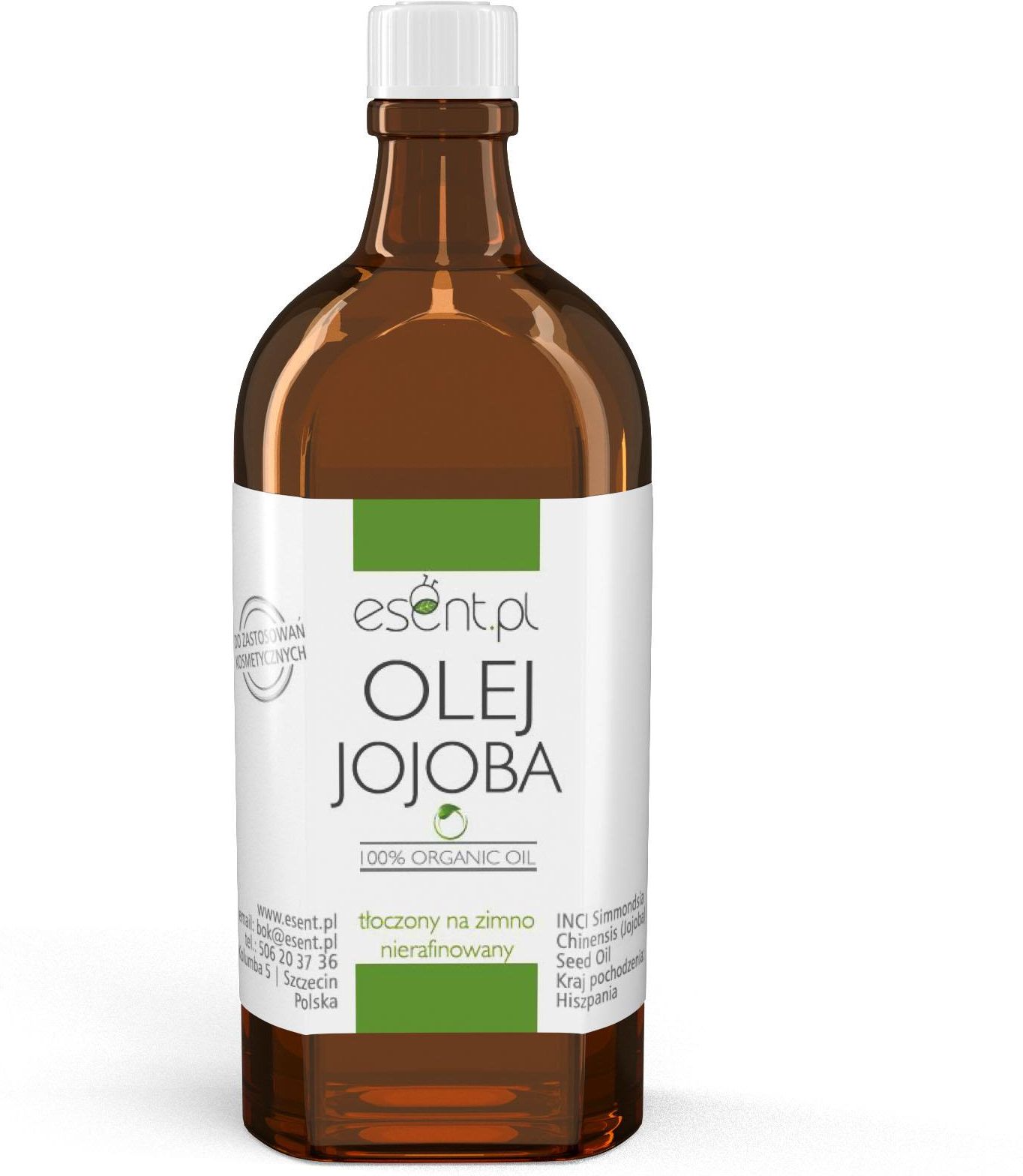 Esent Olej Jojoba Tłoczony Na Zimno Organiczny 250ml - Opinie i ceny na Ceneo.pl
