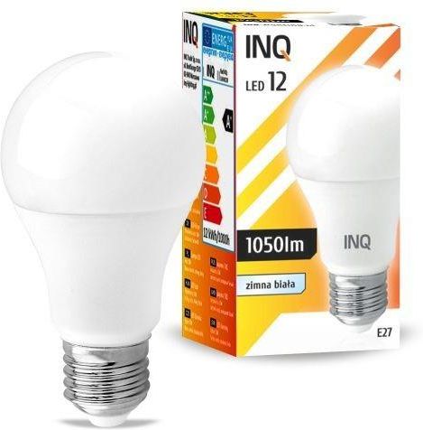 Inq A60 E27 Led 12 Bulb 1055Lm 6000K - Opinie i atrakcyjne ceny na Ceneo.pl