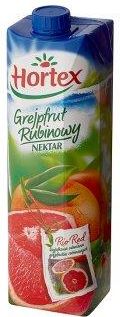 Hortex Hortex Grejpfrut Rubinowy Nektar 1 L - Ceny i opinie - Ceneo.pl