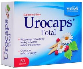 Madson UROCAPS TOTAL 60 kaps. - Opinie i ceny na Ceneo.pl