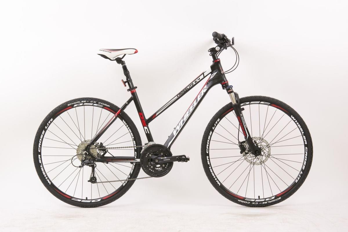 Rower Wheeler Cross Lite 6.4 L 28 Czarny Czerwony 2017 - Rowery ...