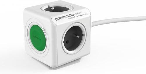 Listwa zasilająca Allocacoc PowerCube Extended +Switch (2301/FREXSW ...