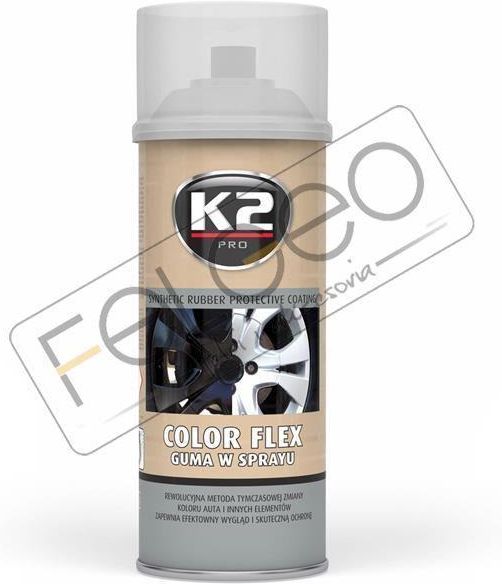 K2 COLOR FLEX - PRZEZROCZYSTA - Guma w Sprayu 400ml - Opinie i ceny na ...