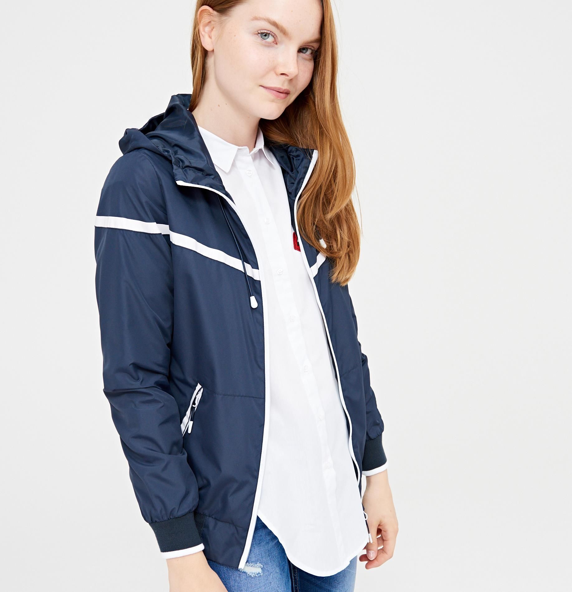 Cropp - Ladies` outer jacket - Granatowy - damski - Ceny i opinie ...
