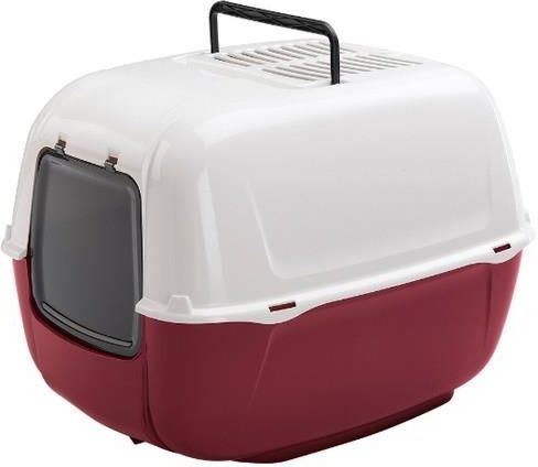 Ferplast Prima New Toaleta biało-bordowa 72053799EL - Ceny i opinie ...