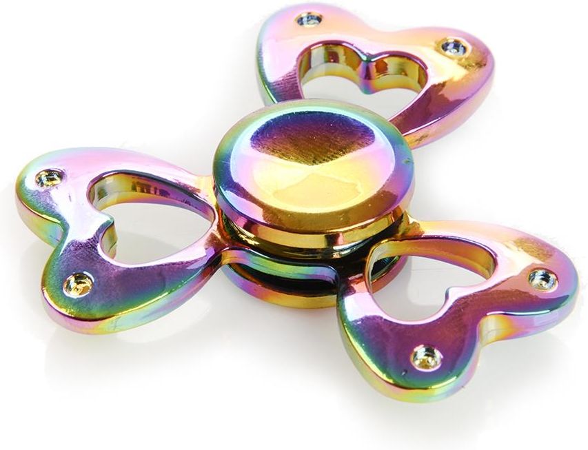 Hand Fidget Spinner metalowy Chrome Rainbow - Gadżety dla domu - Ceny i ...