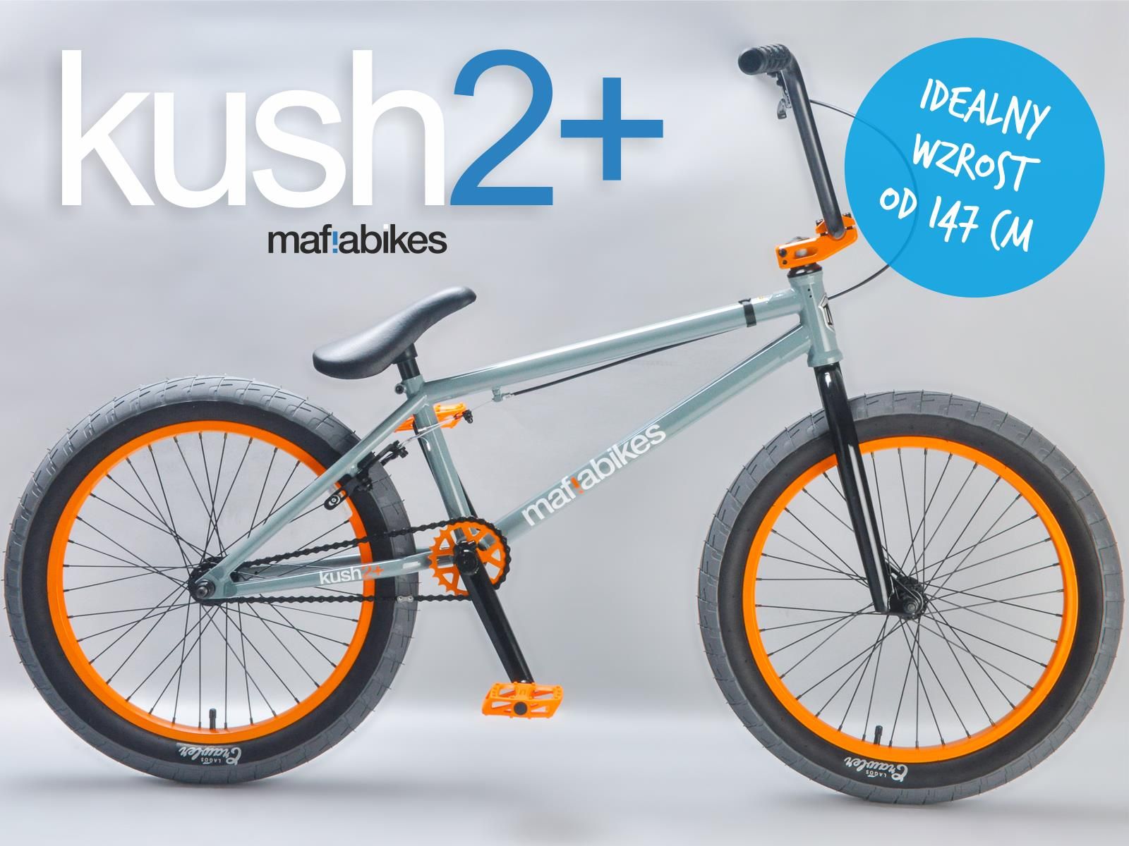 Mafiabikes Bmx Kush2+ G-Orange 2017/2018 - Rowery Bmx Męskie - Ceny i ...