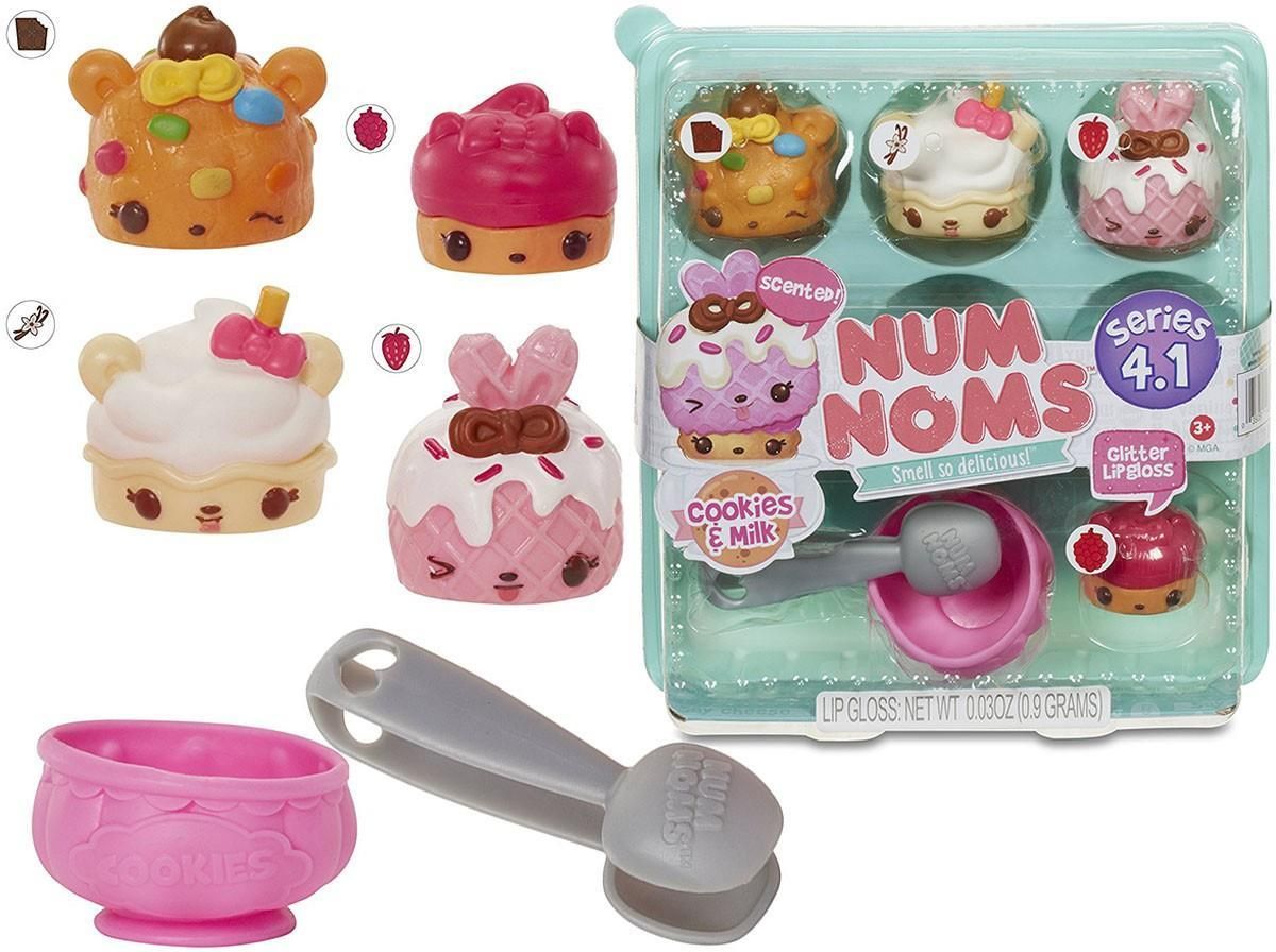 Mga Num Noms Starter Pack Series 4- Cookies & Milk (548140) - Ceny i ...