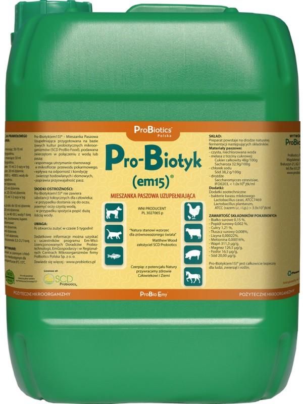 Probiotics Polska Probiotyk (Em15) 10 L (50) - ceny i opinie - Ceneo.pl