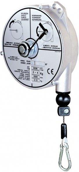 Tecna Balanser Odciążnik Przeciwwaga 100-140 Kg Stalowa Linka 25 M Atex ...