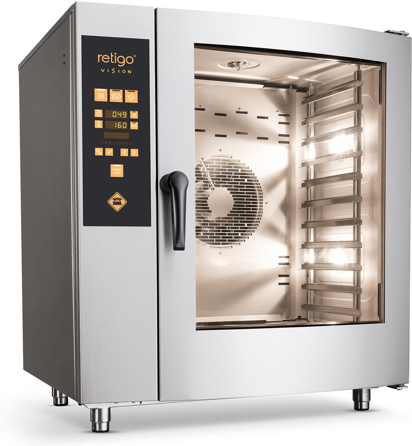 Retigo Orange Vision Piec Konwekcyjno-Parowy Gazowy Natryskowy Z Myciem ...