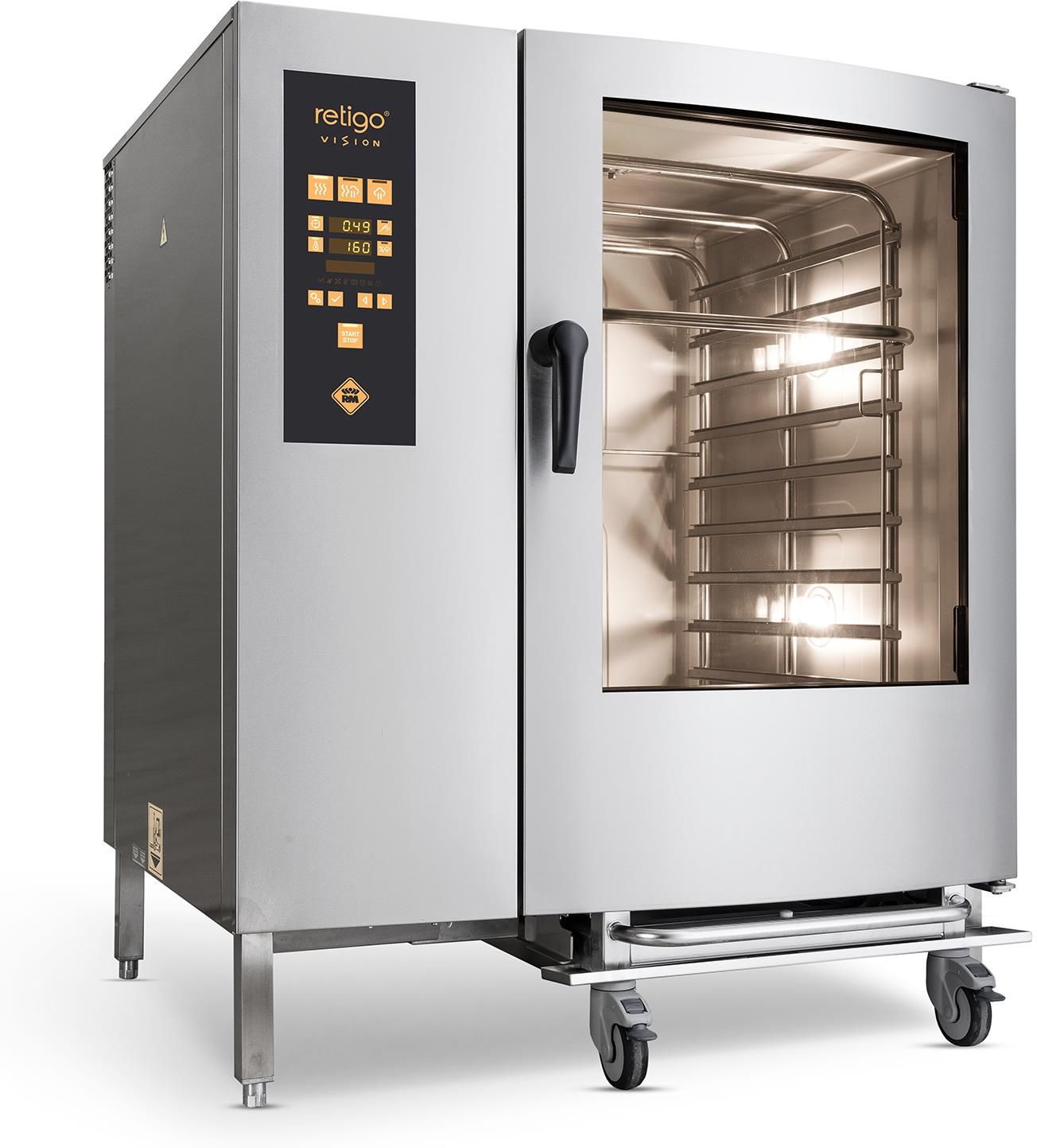 Retigo Orange Vision Piec Konwekcyjno-Parowy Bojlerowy Natryskowy Z ...