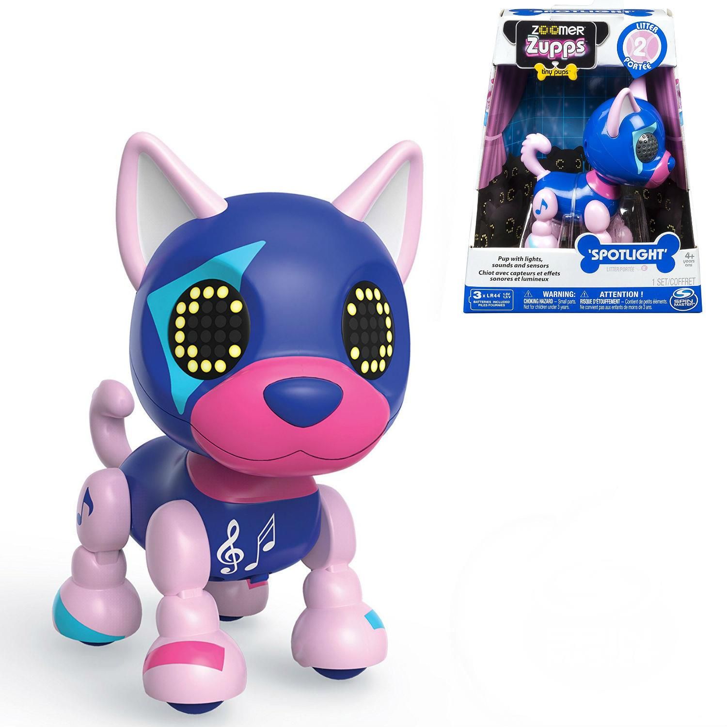 Spin Master Zoomer Zupps Piesek interaktywny Husky Spotlight (6033742 ...