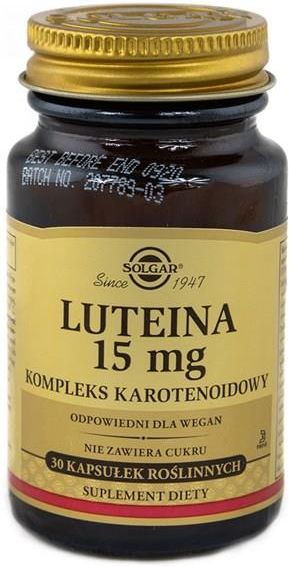 Preparat medycyny naturalnej Solgar, Luteina Karotenoidy kompleks ...