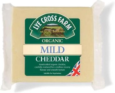 Lye Cross Farm Ser Cheddar Łagodny Dojrzewający 3-5 Miesięcy Bio 200G ...