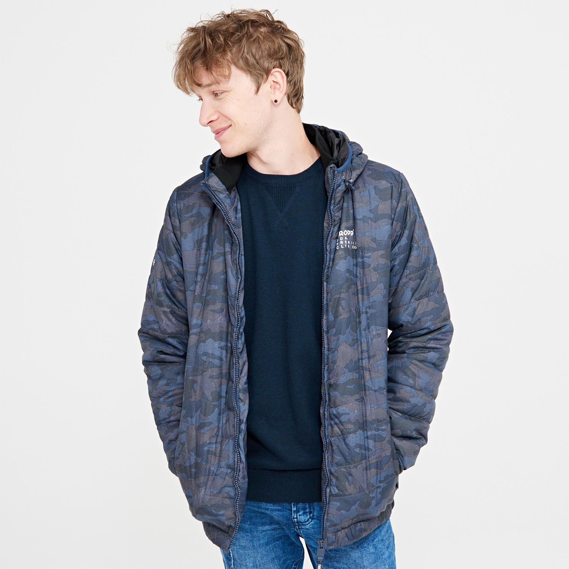 Cropp - Men`s outer jacket - Granatowy - Ceny i opinie - Ceneo.pl