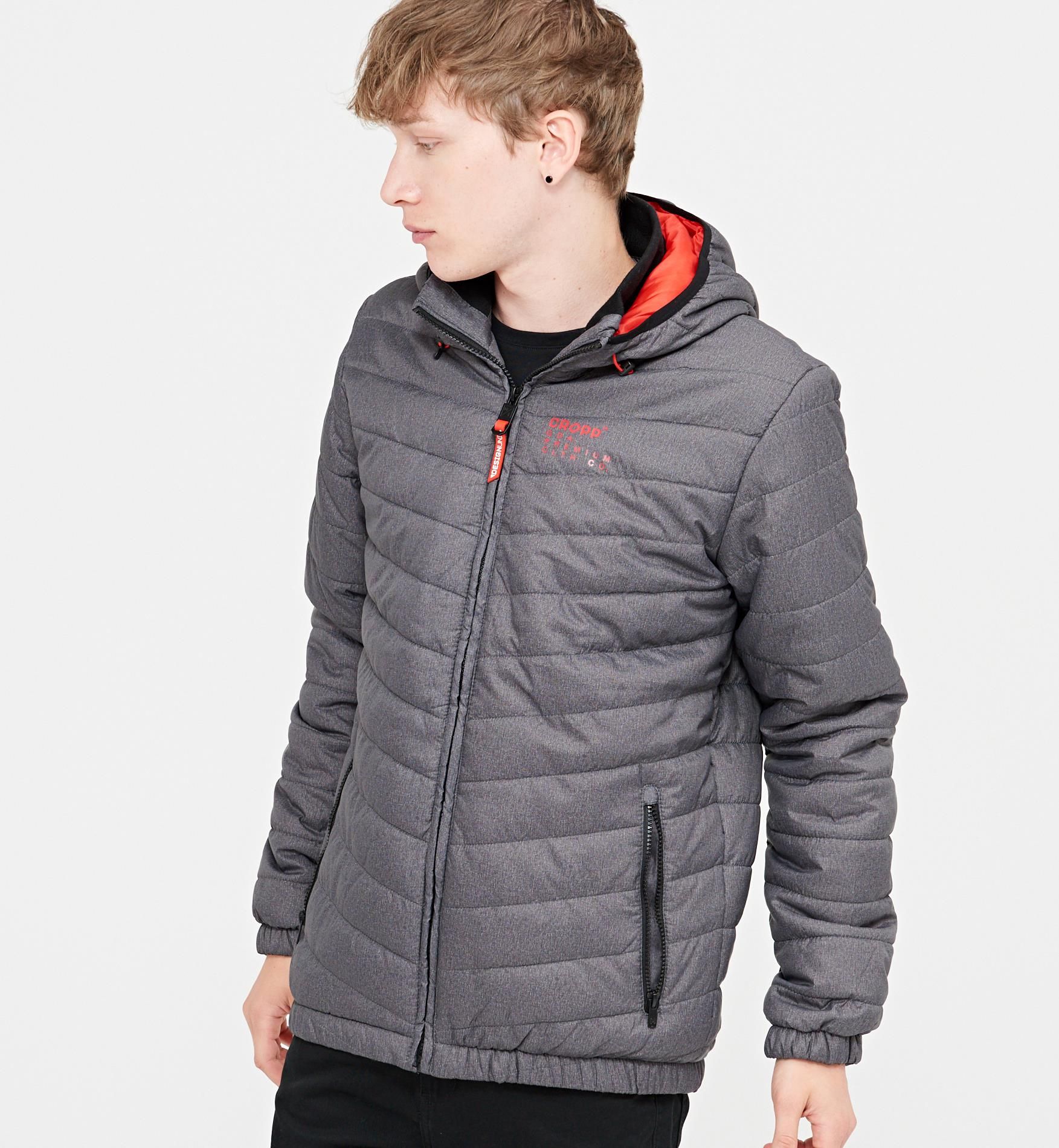 Cropp - Men`s outer jacket - Szary - Ceny i opinie - Ceneo.pl