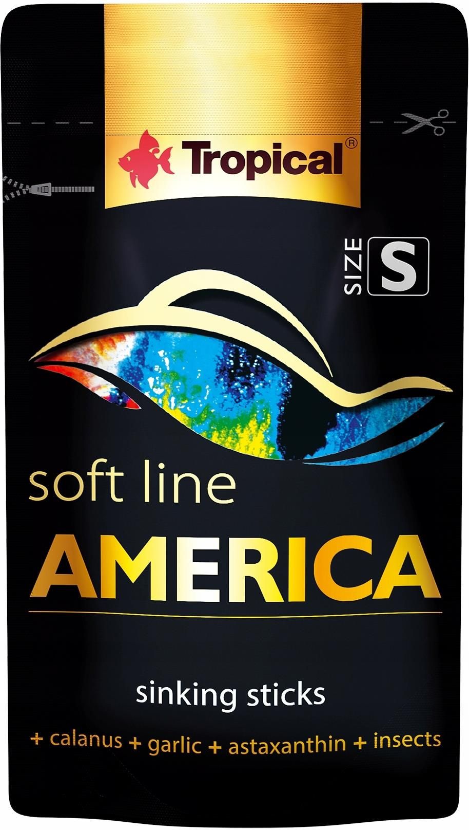 Tropical SOFT LINE AMERICA SIZE S 10G - Ceny i opinie - Ceneo.pl
