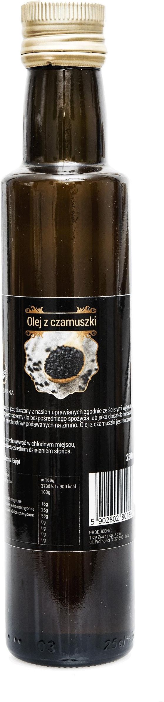 Trzy Ziarna Olej Z Czarnuszki 250Ml - Ceny i opinie - Ceneo.pl