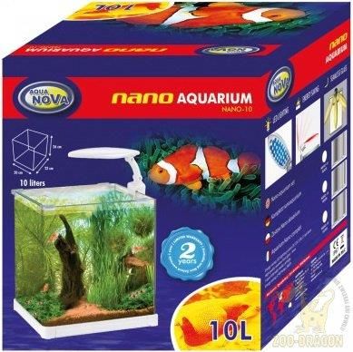 Aqua Nova Nano Akwarium z giętym szkłem szare 10l - Ceny i opinie ...