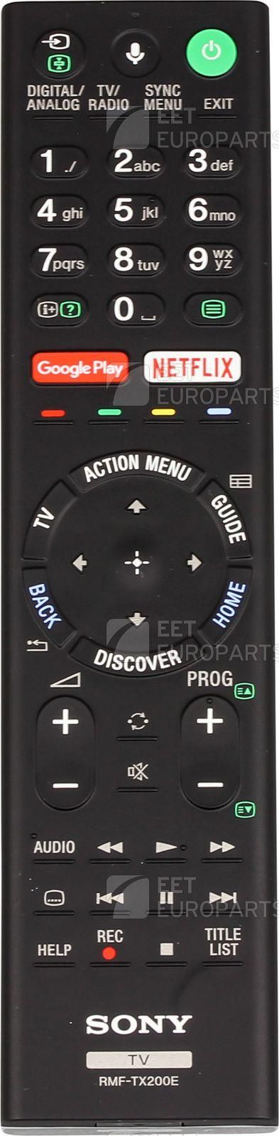 Pilot do telewizora Sony Remote Commander (RMF-TX200E) - Opinie i ceny na Ceneo.pl