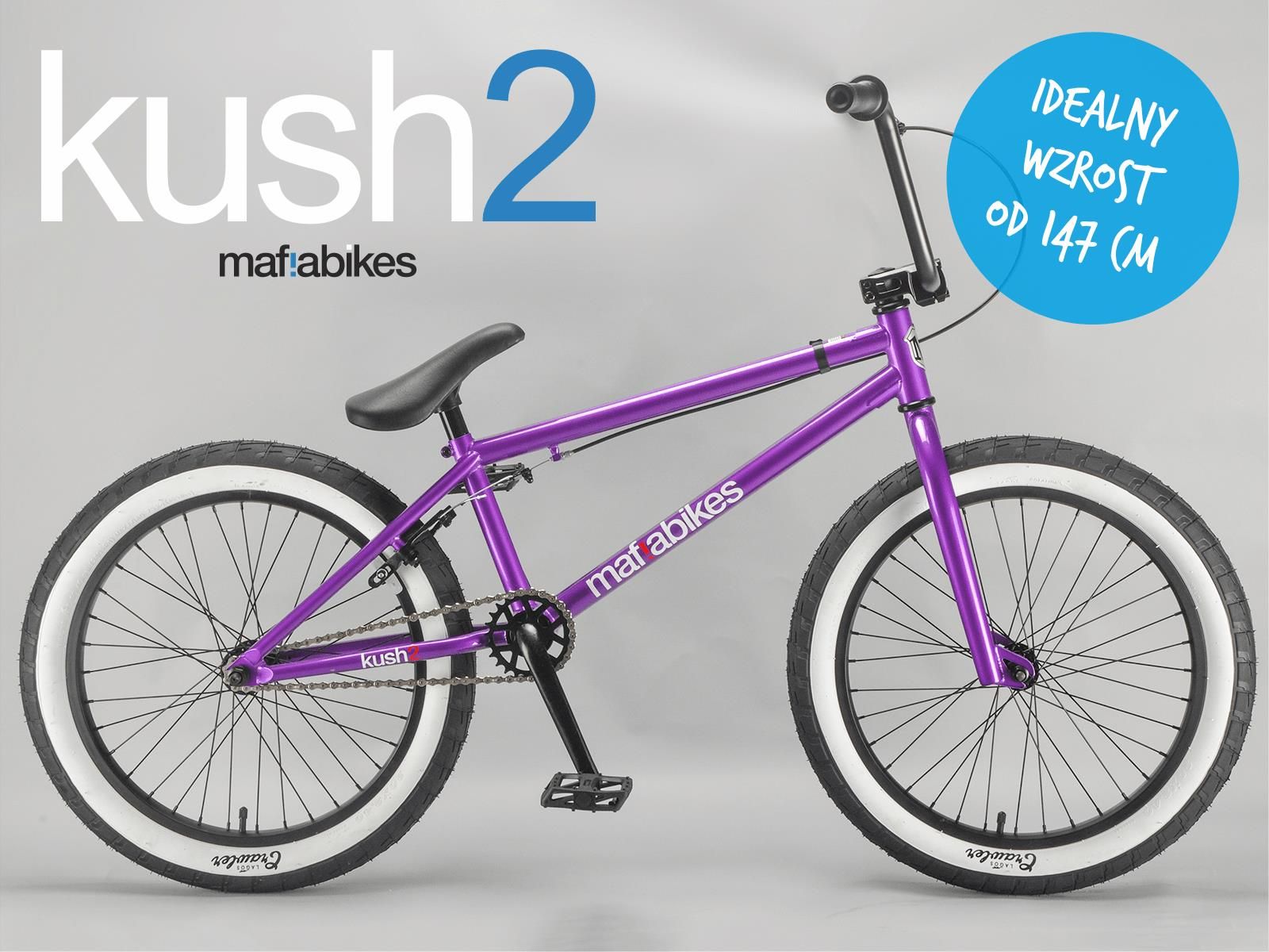 Mafiabikes Bmx Kush2 Purple 2017/2018 - Rowery Bmx - Ceny i opinie Ceneo.pl