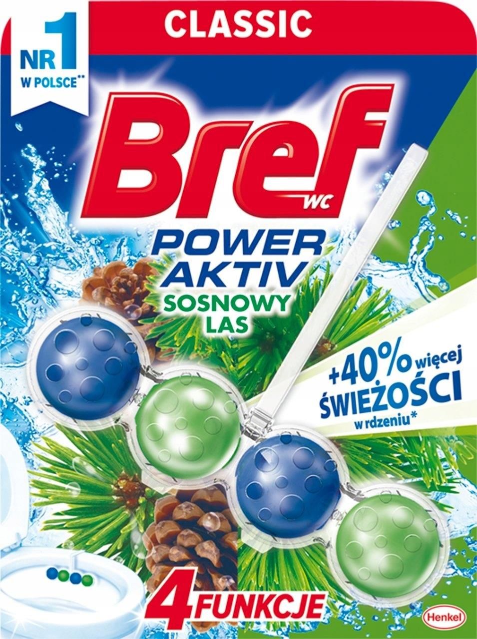 Bref Power Activ zawieszka do WC Pine 3x50g - Opinie i atrakcyjne ceny ...
