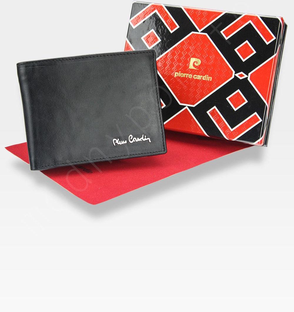 Pierre Cardin Męski Portfel Skórzany Modny Prezent Tilak12 325 RFID ...
