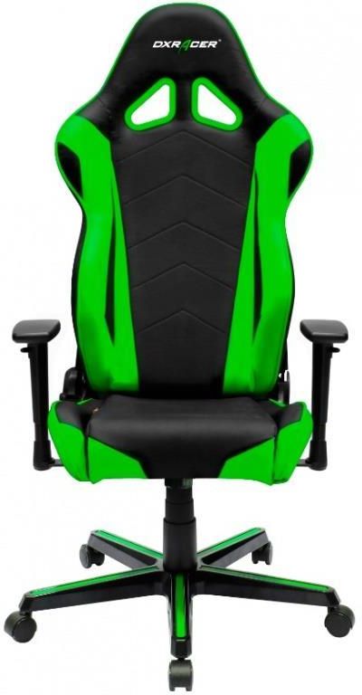 Fotel dla gracza DXRacer Racing Series czarny/zielony (OH/RZ0/NE ...