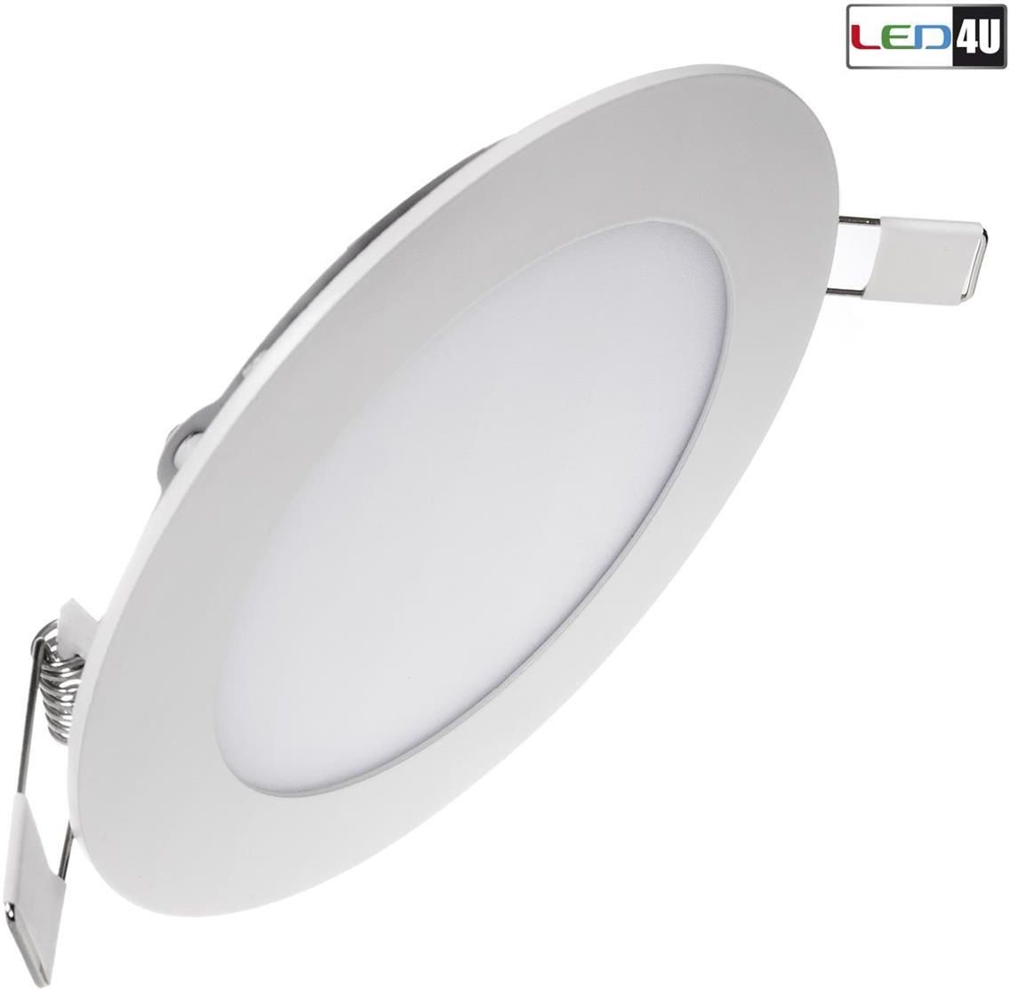 Maclean Panel Led Sufitowy Podtynkowy Slim 12W Natural White 4000-4500K ...