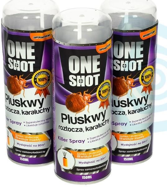 Monagro One Shot Preparat Na Pluskwy 3X150ml - Ceny i opinie - Ceneo.pl