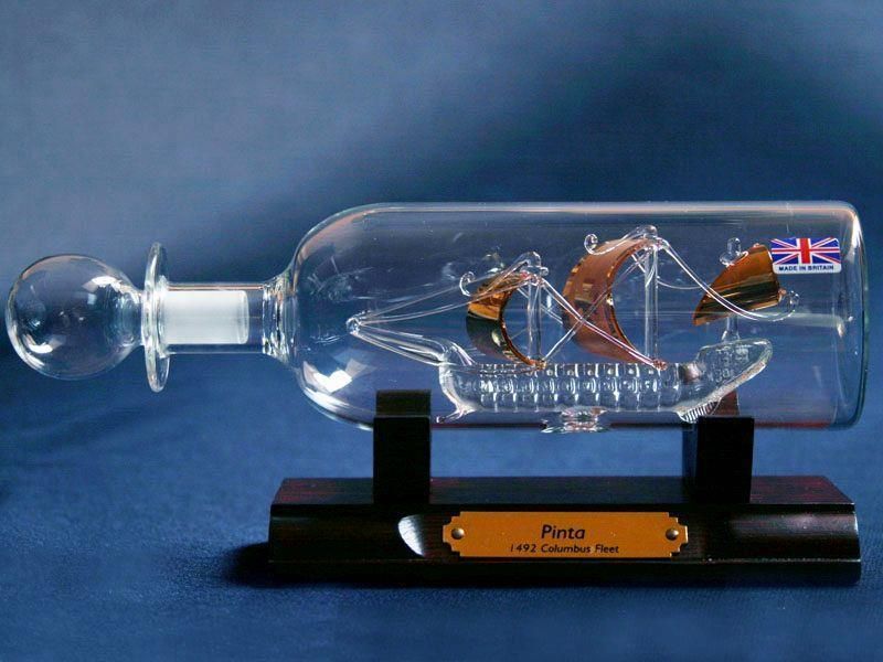 Mayflower glass anglia Statek w butelce Pinta 1492 - Ceny i opinie ...