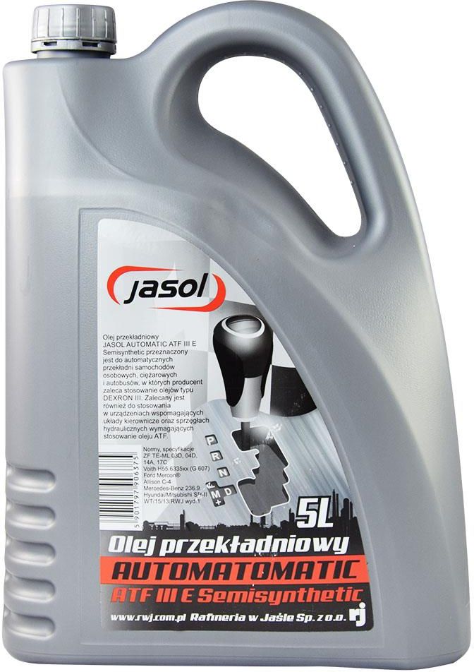 Jasol Automatic Atf III E 5L skrzynie automatyczne - Opinie i ceny na ...