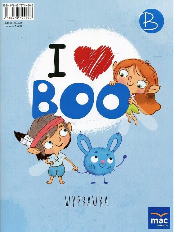 I love Boo. Język angielski. Poziom B. Wyprawka - ceny i opinie - Ceneo.pl
