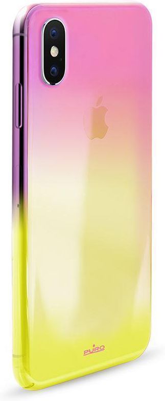 Puro Hologram Cover iPhone X Orange (IPCXHOLOCRYORA) - Etui na telefon ...