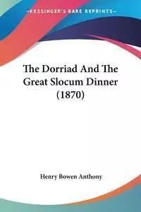 The Dorriad and the Great Slocum Dinner (1870) - Literatura ...