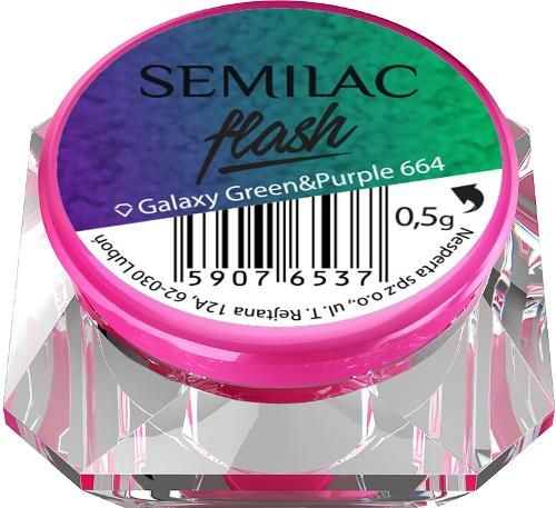 Semilac Semiflash Galaxy Pyłek Do Paznokci Green&Purple 664 - Opinie i ...
