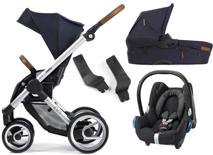 Wózek Mutsy Evo Nomad Green Głęboko Spacerowy + Fotelik Cabriofix ...