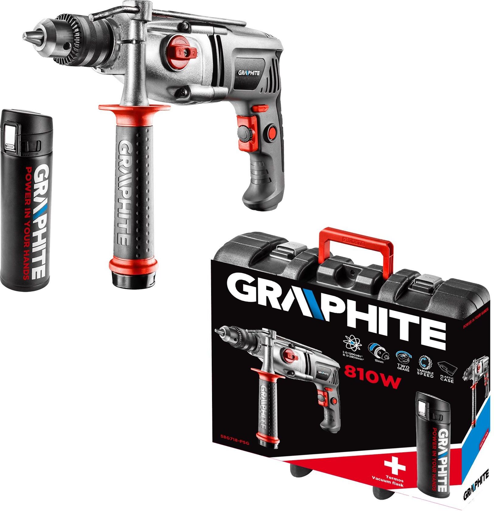 Wiertarka 810 W w walizce Graphite - Opinie i ceny na Ceneo.pl