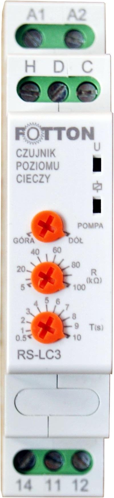 Fotton Czujnik Cieczy Kontroler Poziomu Rs-Lc3 12Vdc - Opinie i ceny na ...